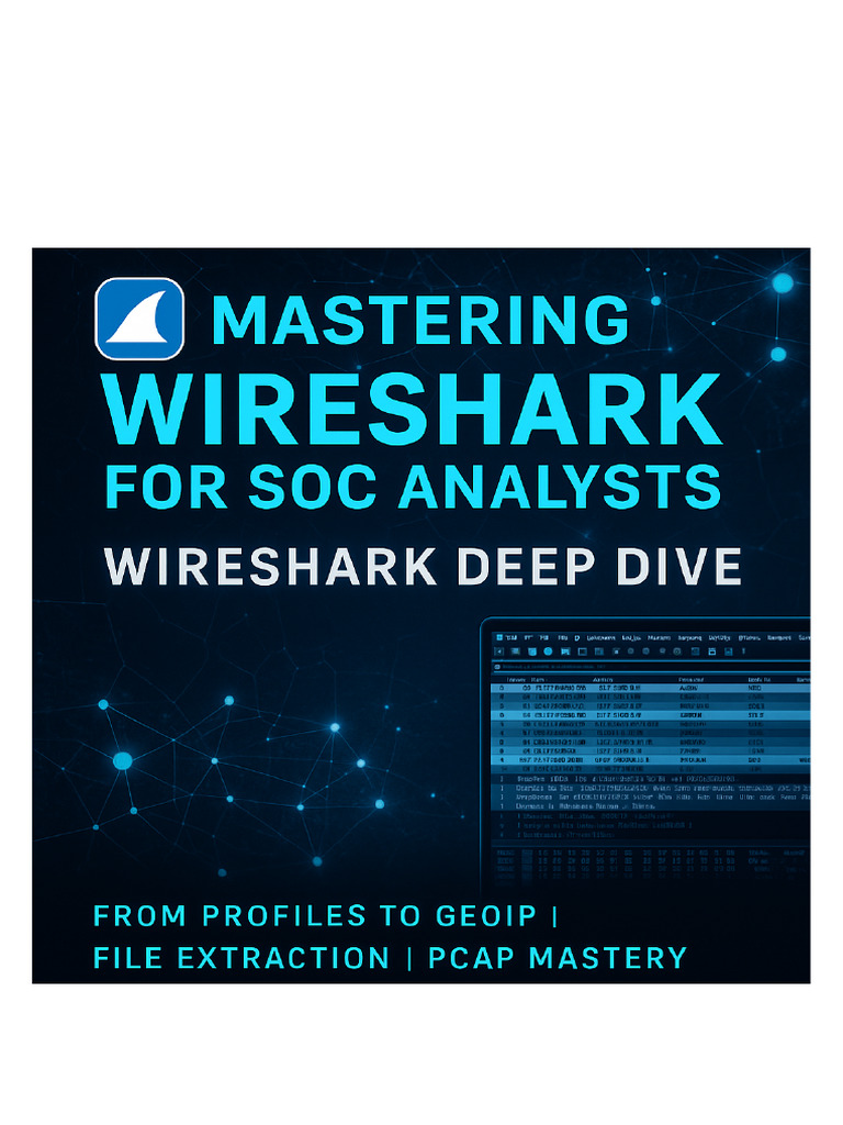 ? Wireshark Mastery - Trace Hackers & Extract Files | PDF | Transmission Control Protocol ...