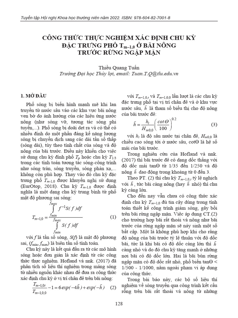 Xac Dinh Chu Ky Tm-10 Bai Rung Ngap Man | PDF