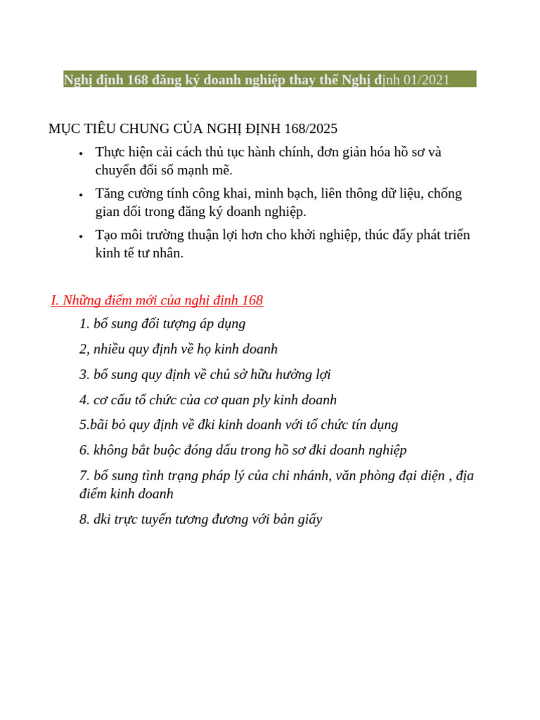Nghidinh168 DKDN | PDF