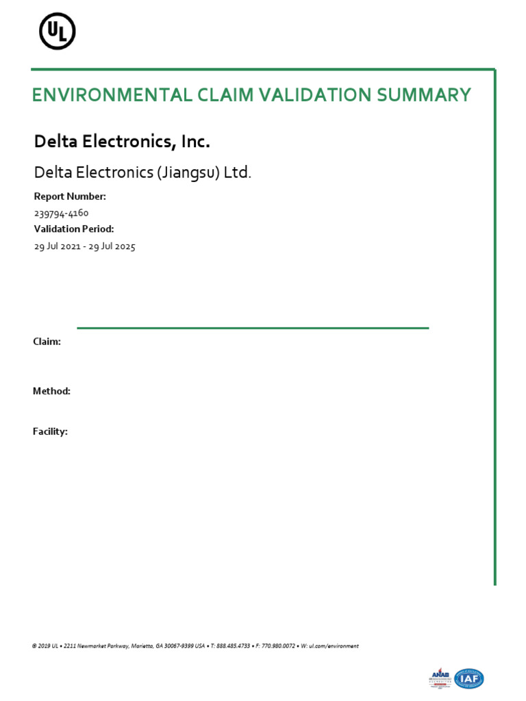 UL 2799 - Zero Waste To Landfill - Certificate | PDF | Waste | Landfill