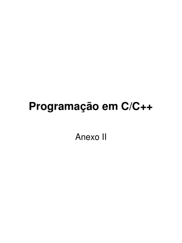 Estudar C | PDF | C (linguagem de programação) | Tipo de dados