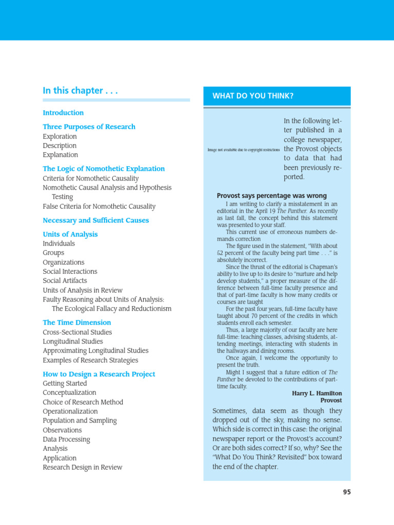 In This Chapter - . .: What Do You Think? | PDF | Causality | Scientific Method