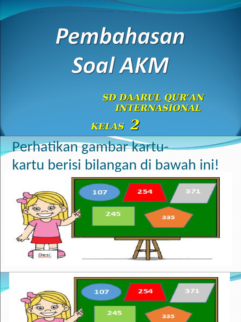 Latihan Soal AKM Pertemuan 14 | PDF