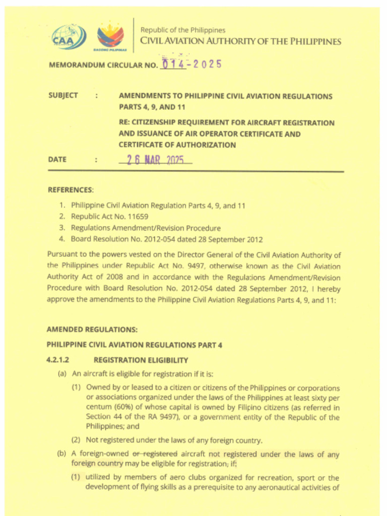 Memorandum Circular No. 014 2025 | PDF