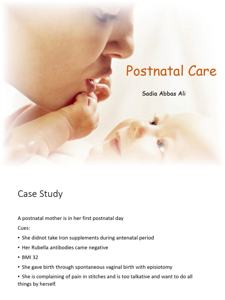 Postnatal Care Sem I 2023 | PDF | Postpartum Period | Childbirth