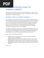 Carrots | PDF | Carrot | Agriculture