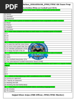 50 Sports Questions and Answers 2025 | PDF | Sports | Table Tennis