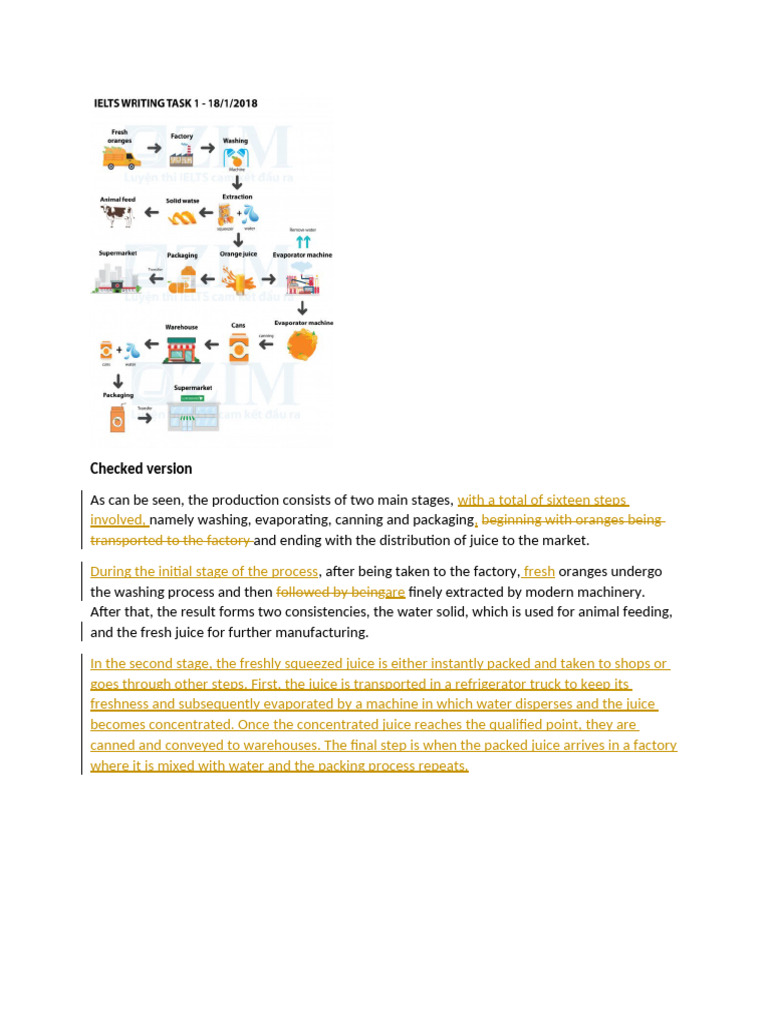 PROCESS2 Orange Juice | PDF