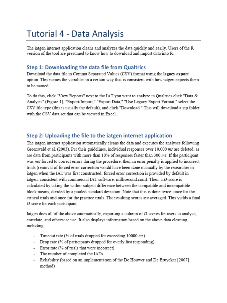 Tutorial 4 - Data Analysis | PDF | Comma Separated Values | Microsoft Excel