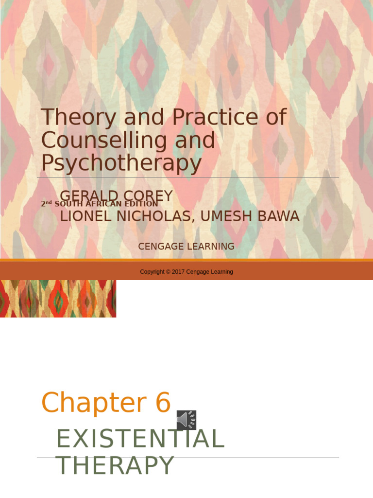 SP452 Existential Therapy | PDF | Psychotherapy | Existentialism