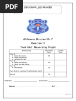 Afrika Volksverhaal Die Leeu en Die Jakkals | PDF