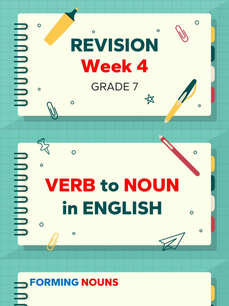 Grade 7 English: Nouns & Inverted Commas | PDF