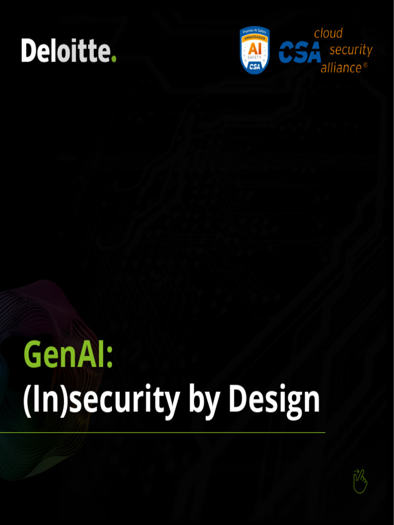 GenAI (In) Security by Design | PDF