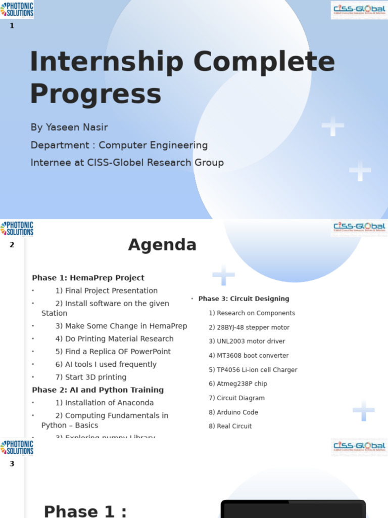 Internship Complete Progress-1 | PDF | Matrix (Mathematics) | Python ...