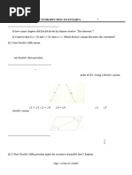 Class 9 Worksheet Ch5-Intro To Euclids Geometry | PDF