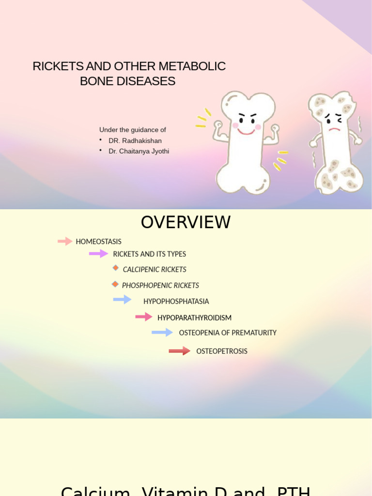 Rickets - Other Metabolic Bone Diseases | PDF | Vitamin D | Bone
