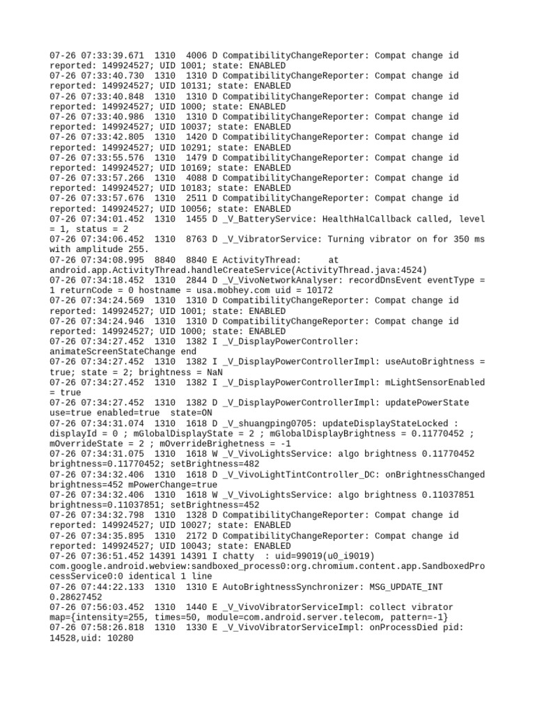 Log | PDF | Software | System Software