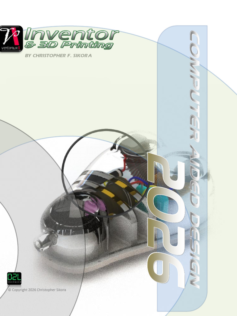 Introduction to Inventor 2026 Course Guide | PDF | Technical Drawing ...