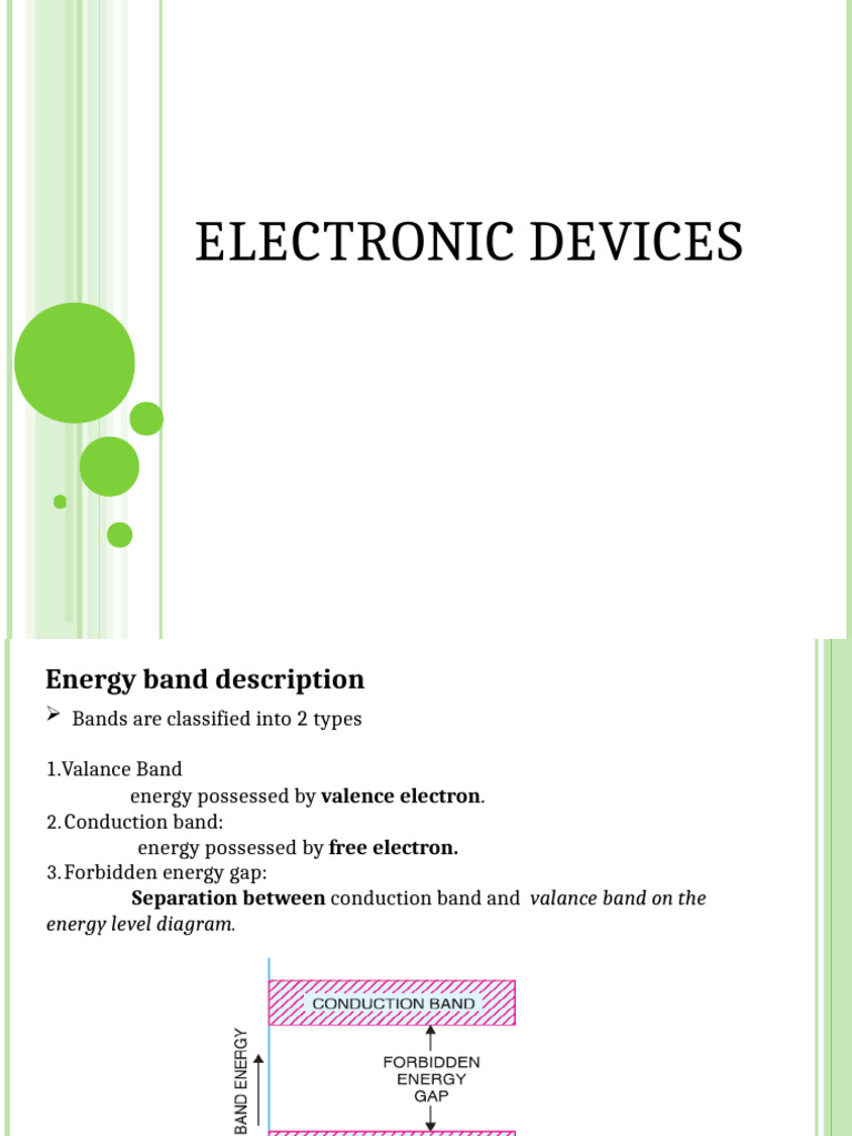 Semiconductor Materials EDC | PDF | Semiconductors | Electrical Resistivity And Conductivity