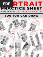 Tim Burton Style Self-Portrait Directions | PDF | Pencil | Eyebrow