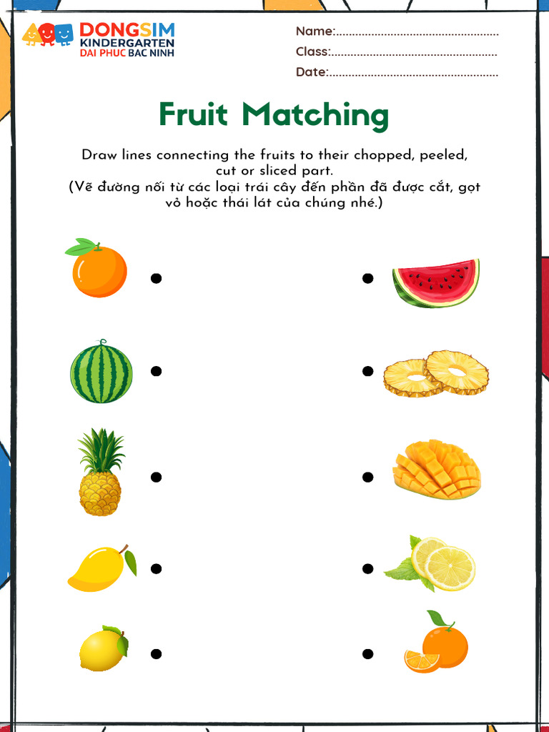 Fruit Matching | PDF