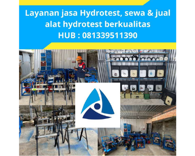 HUB: 081339511390 Jasa Hydrotest Dan Pneumatic Testing | PDF