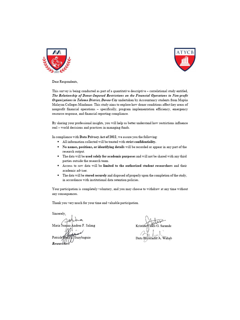 Invitation For Survey Participation | PDF