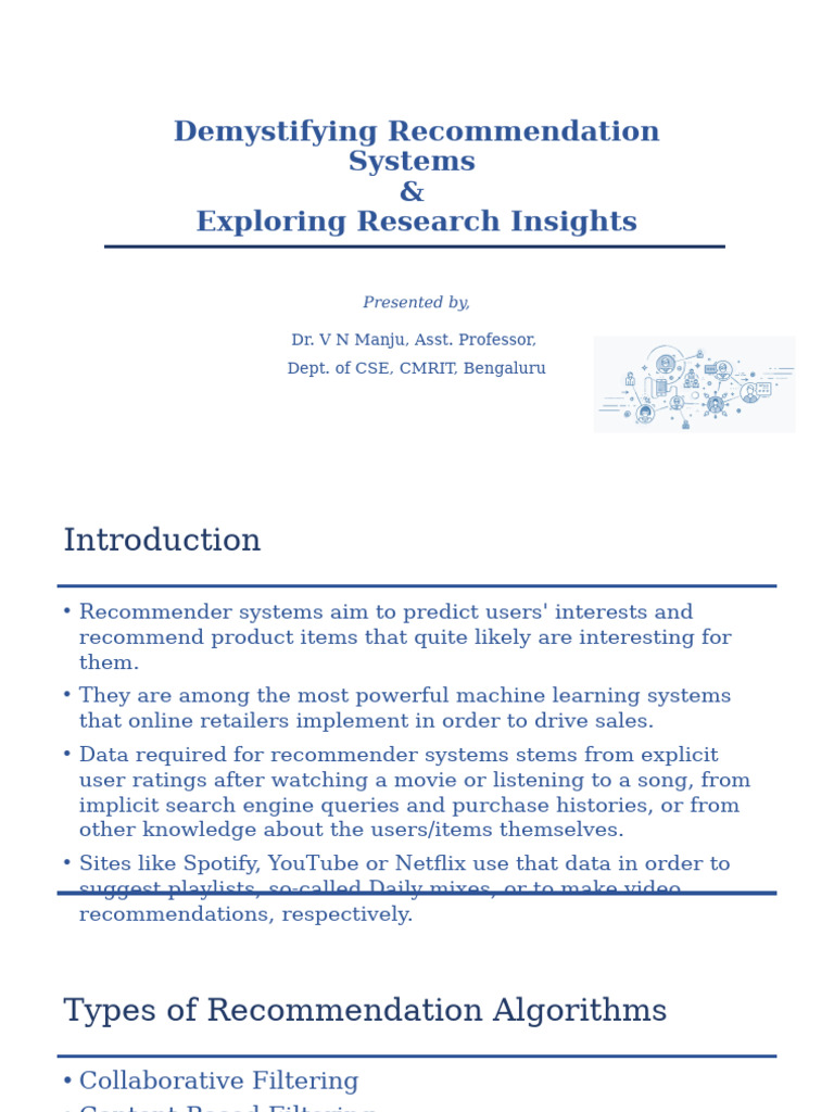 Understanding Recommendation Systems | PDF | Information Science ...