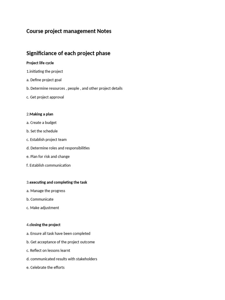 Project Management Phases and Methodologies | PDF | Project Management ...