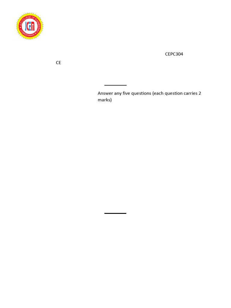 Building Construction Exam Questions 2023 | PDF