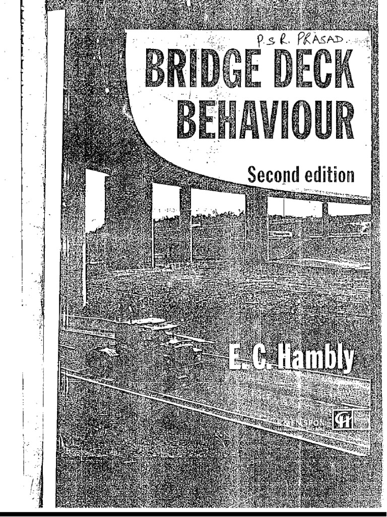 Bridge Deck Behaviour - EC Hambly | PDF