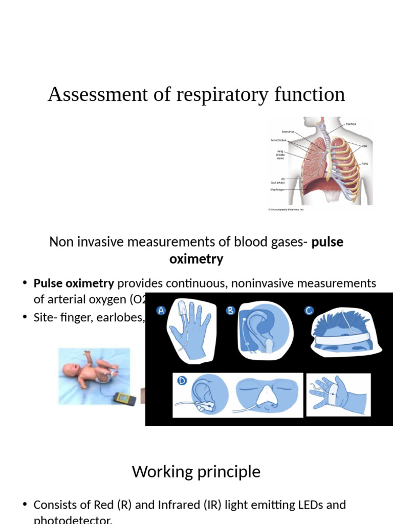 Noninvasive Respiratory Function Assessment | PDF | Hemoglobin ...