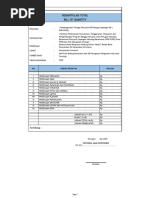 Contoh BOQ Proyek | PDF | Griya & Taman