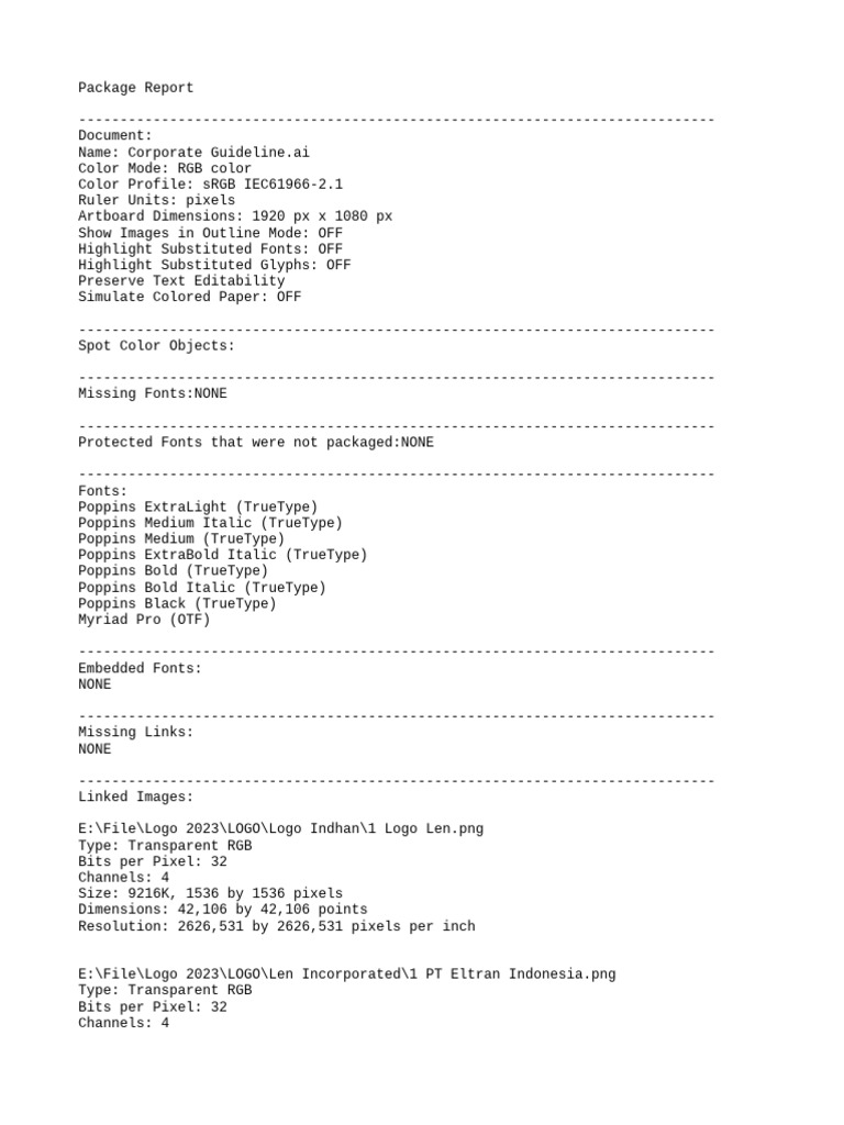 Corporate Guideline Report | PDF | Image Resolution | Pixel