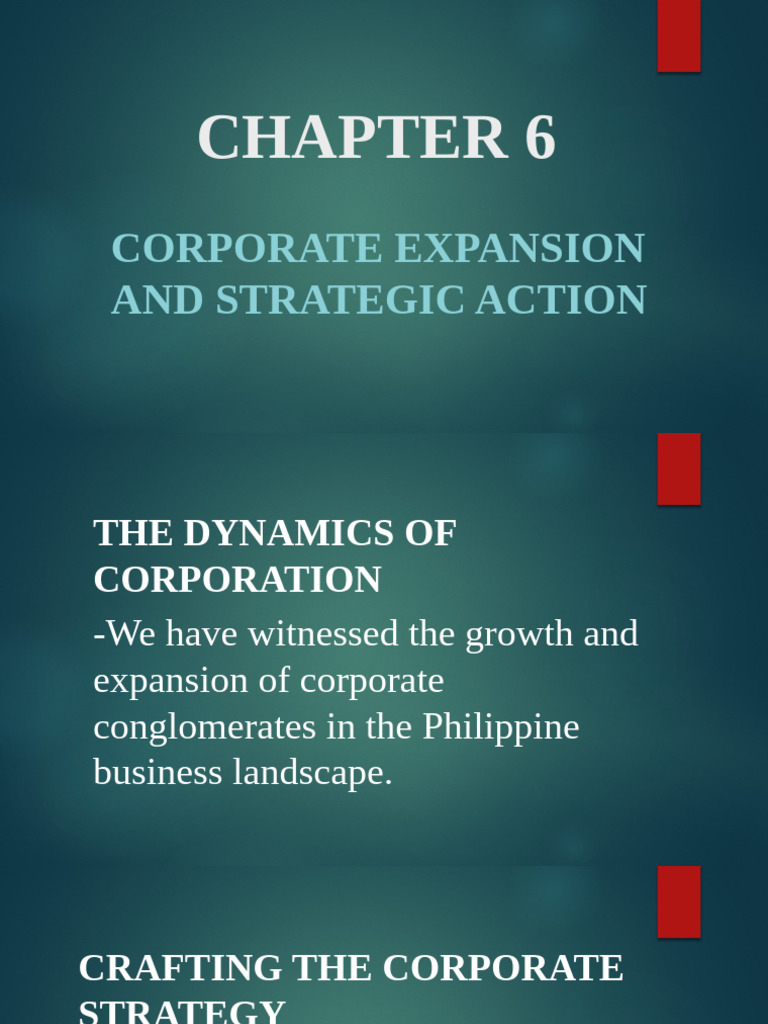 Strat. CHPTR 6 | PDF