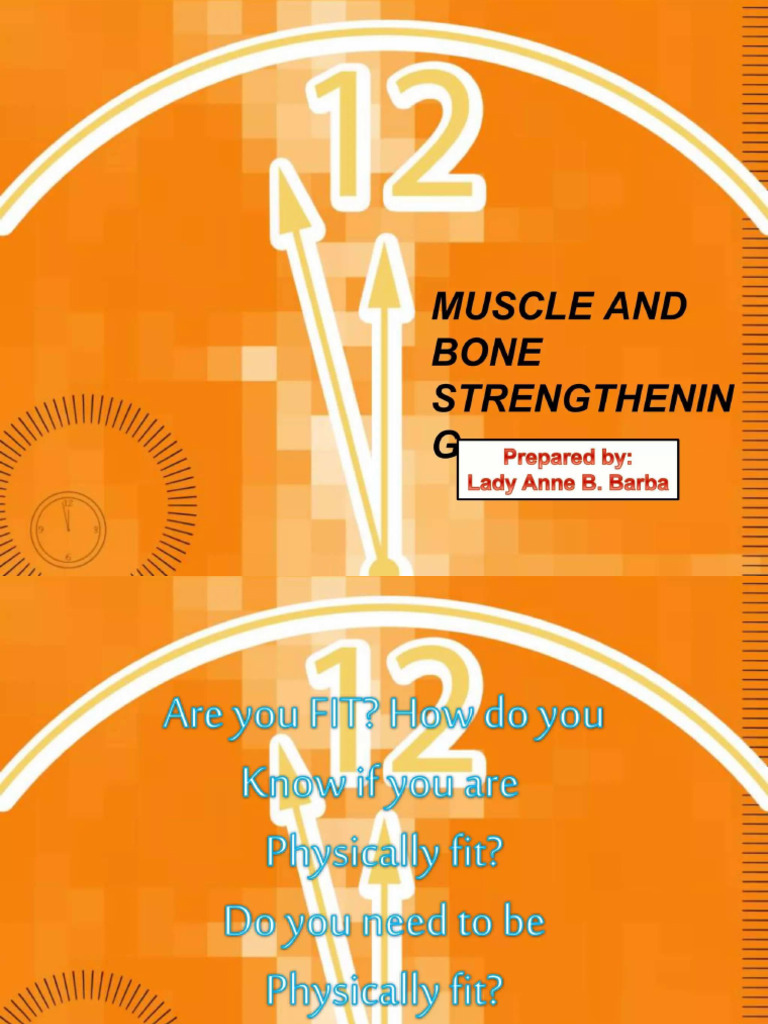 PE 11 - Muscle and Bone Strengthening | PDF