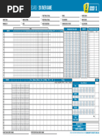 Cricket Scorecard Template | PDF