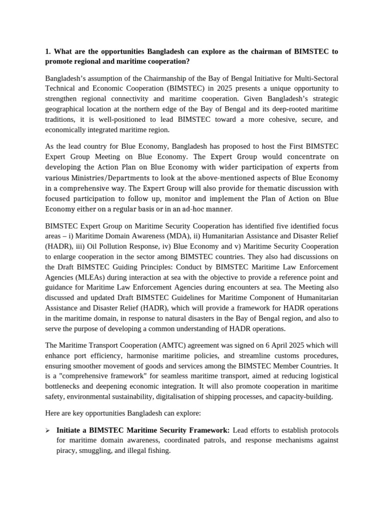 Inputs For Research On Maritime Issues | PDF | Natural Environment ...