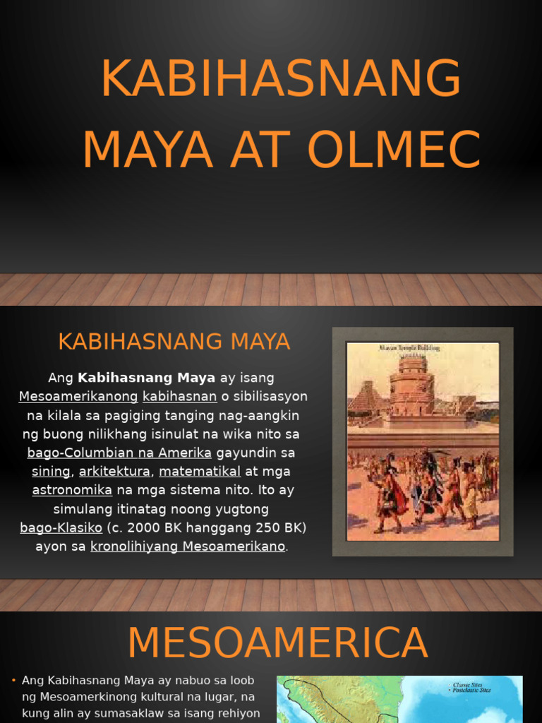 Group 2 (Maya at Olmec) | PDF