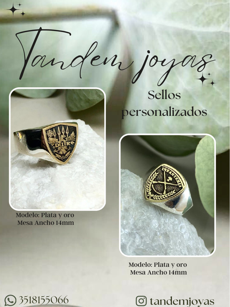 Catálogo Anillos Personalizados PDF | PDF