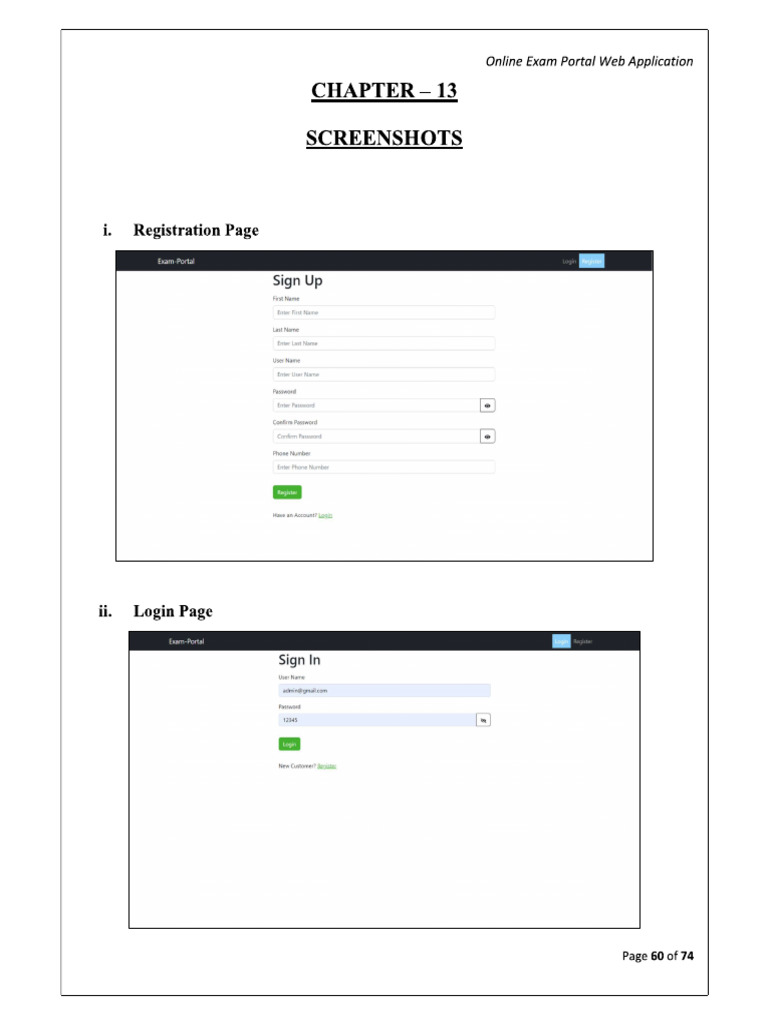 Quiz Portal Project-Synopsis-64-71 | PDF