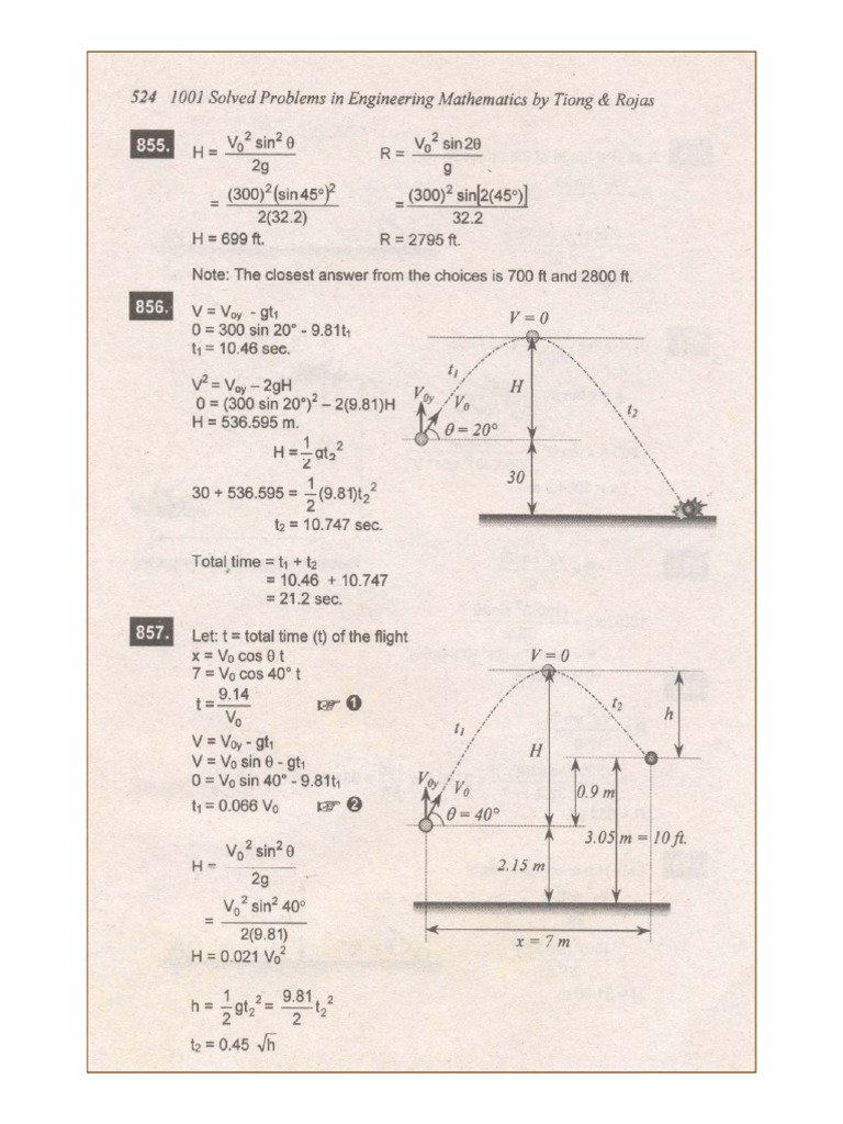 1001 Solved Problems in Engg Mathematics 531 | PDF