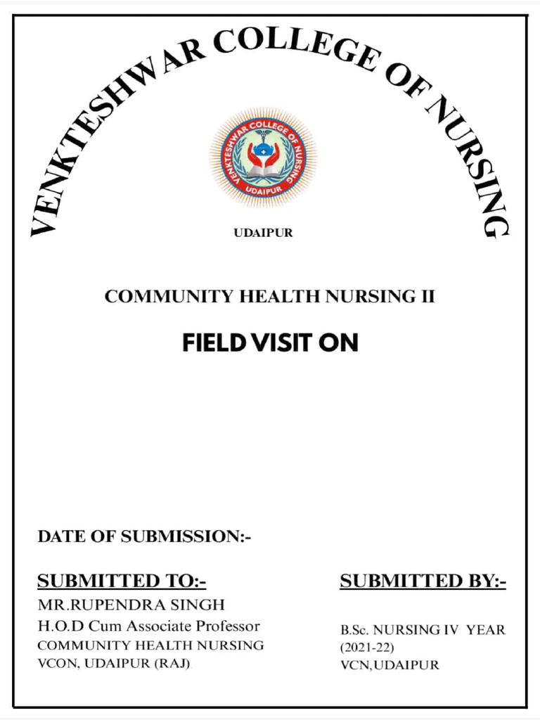 CHN Field Visit | PDF