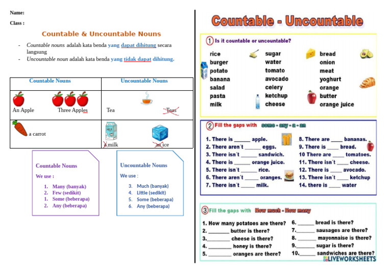 Countable & Uncountable | PDF