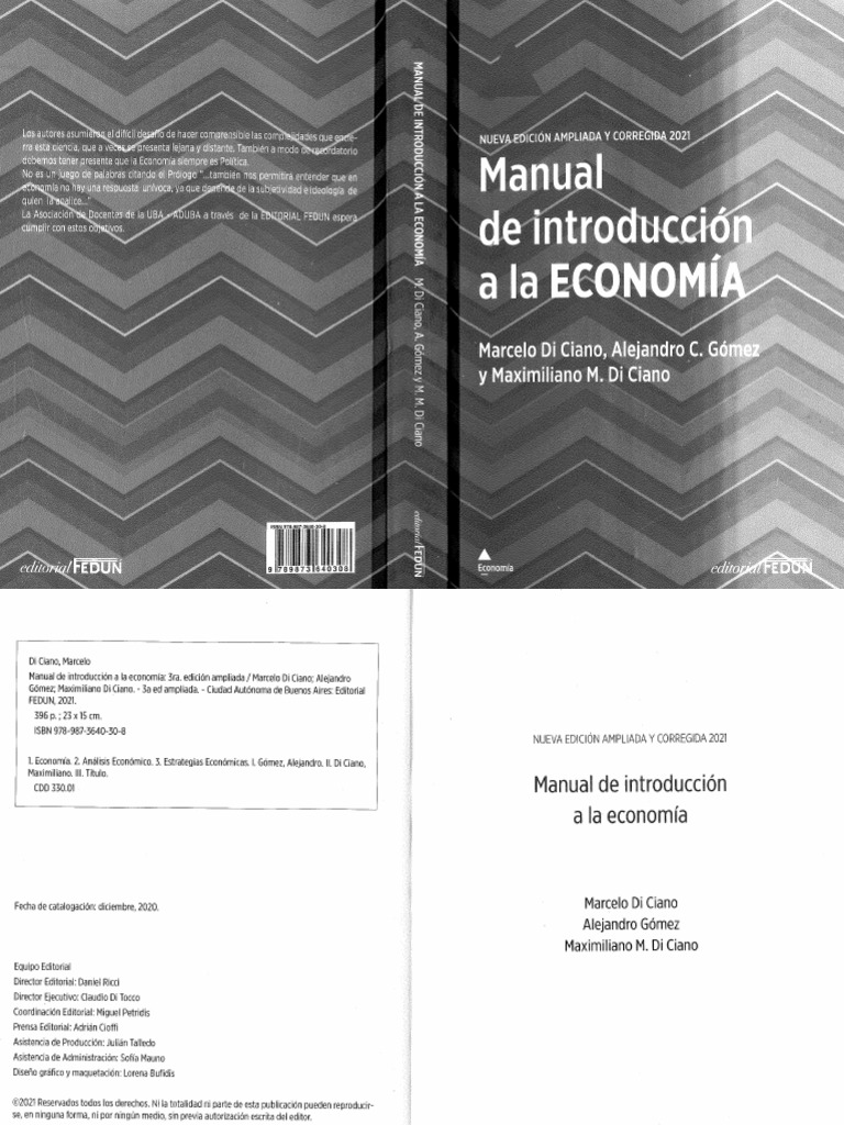 Manual de Introduccion A La Economia | PDF