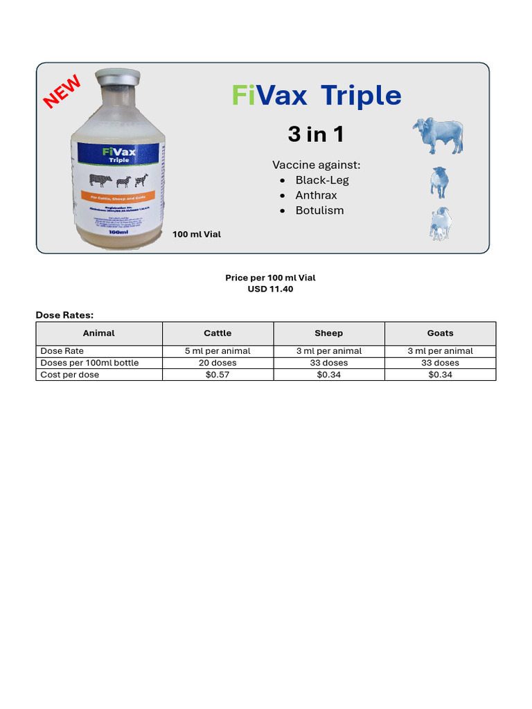 FiVax Triple Introduction | PDF