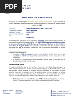 UWC 2026 Application Guidelines | PDF | Educational Stages