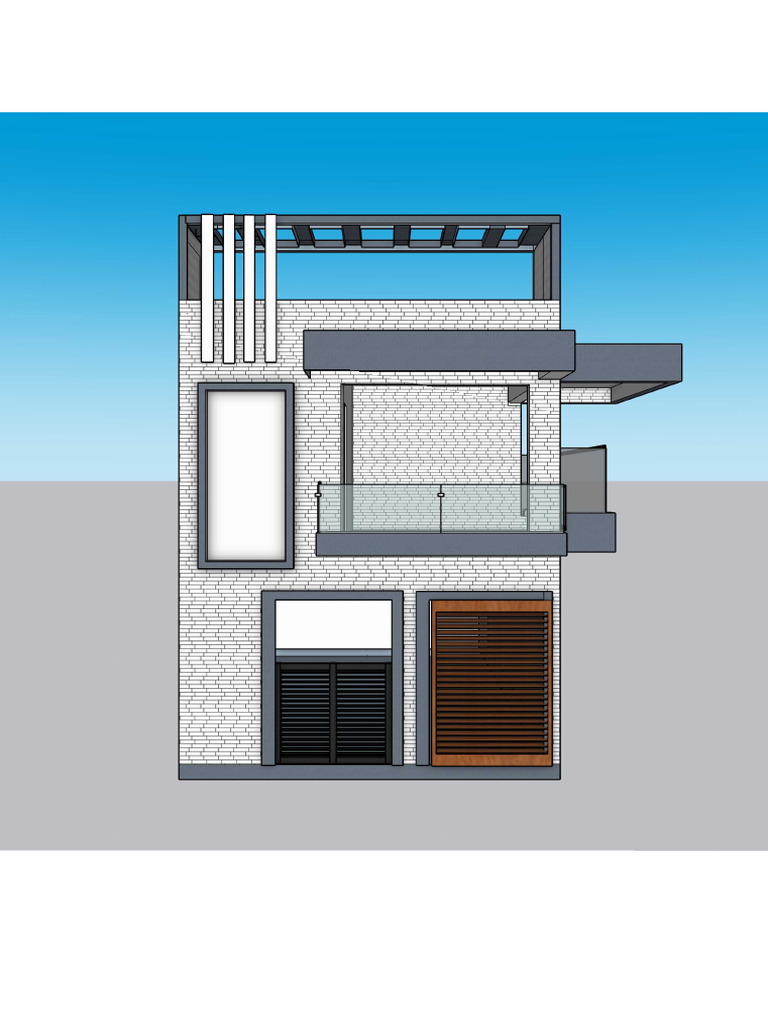 Elevation Drawing Dhillipa | PDF
