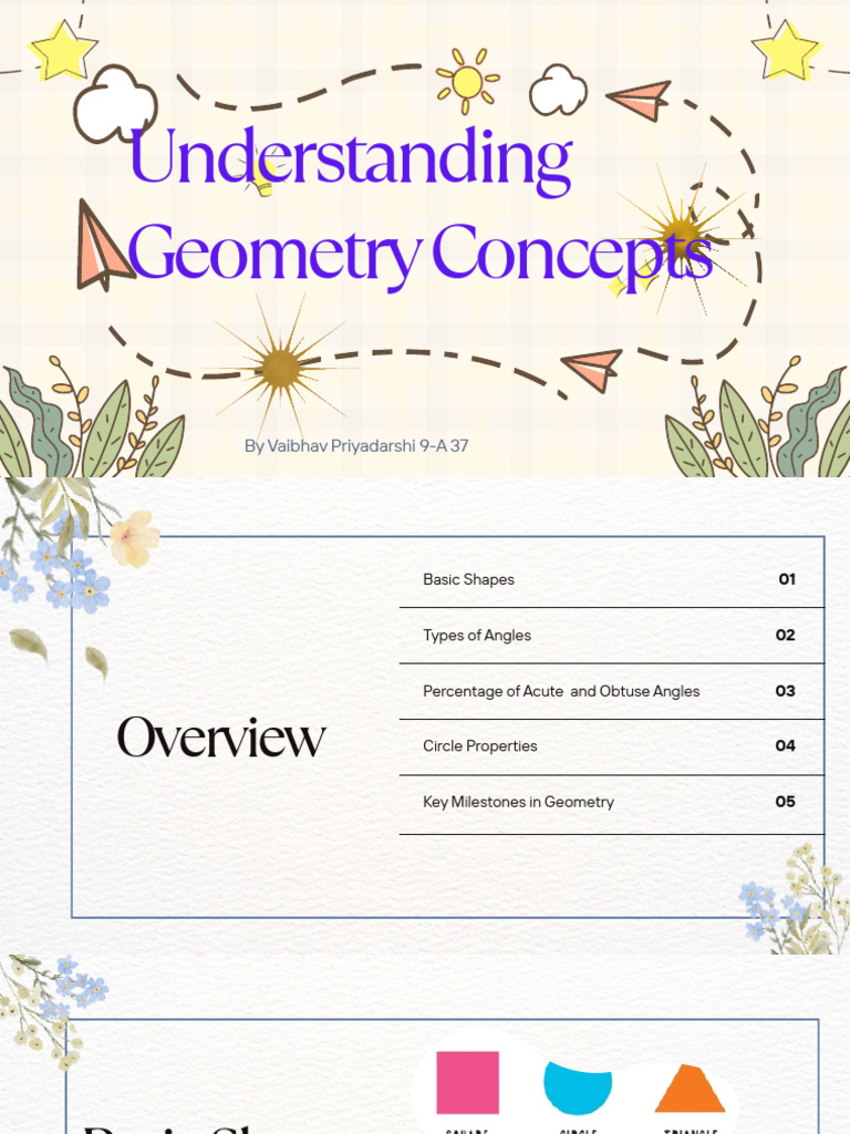 Presentation - Understanding Geometry Concepts (1) | PDF