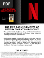 Netflix Culture Memo Overview | PDF | Creativity | Decision Making